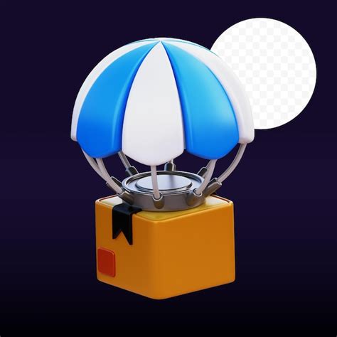 Premium Psd Air Shipping 3d Illustration Imagae