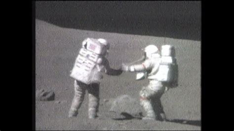 Apollo 16 Lunar Eva 2 From Rover Tv Part 5 Youtube