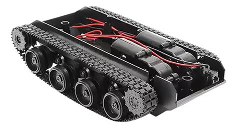 Chassi Robótico Robô Tanque Esteira Lagarta Para Arduino Nfe Frete Grátis