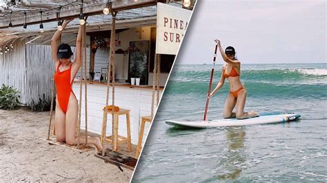 แซมมี่ เคาวเวลล์ ทำไอจีไฟลุก แซ่บพริกยกสวนในชุดว่ายน้ำสุดเซ็กซี่