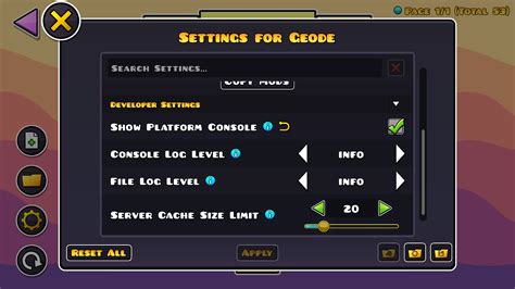 Logging Geode Docs