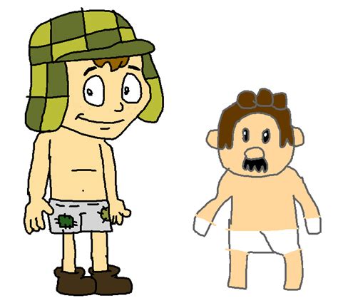 Chavo Meeting Mario In Underwear By Chavoandfriends