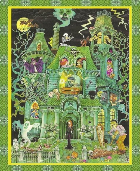 Solve House On Haunted Hill Jigsaw Puzzle Online With 120 Pieces