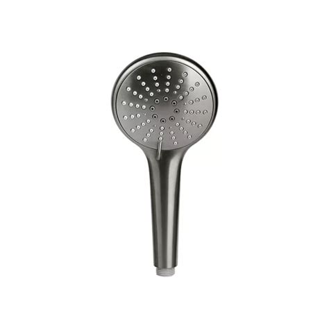 Round Hand Shower Three Function Shadow Gunmetal Eos Bathware
