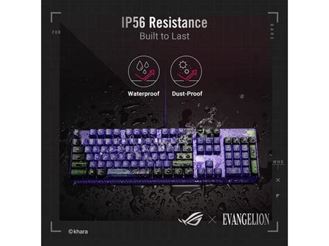 Asus Rog Strix Scope Rx Eva Edition Rgb Gaming Keyboard Rog Rx Red Optical Mechanical