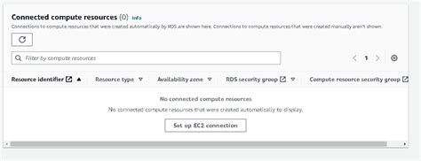 Amazon Rds Is There Any Resource To Connect Compute Resource On Aws