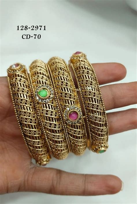 Wedding Wear Traditional Cd 70 Ladies Artificial Bangles At Rs 2323set