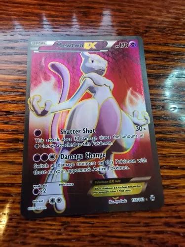 Carta Pokemon Mewtwo Ex 158162 Full Art Ultra Rare En Venta En