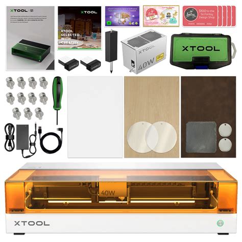 Xtool S1 Craft Laser Cutter And Engraver Bundles And Accessories Swing Design