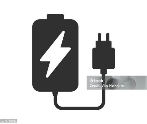 휴대폰 충전 아이콘 기호입니다 모바일 충전소 로고 기호입니다 배터리 충전 전원 기호입니다 벡터 일러스트 레이터 이미지입니다 흰색