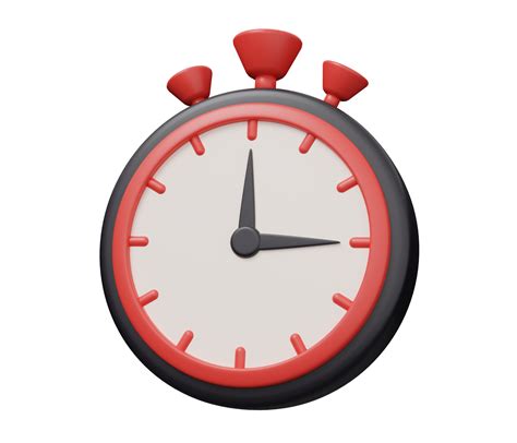 Stopwatch 3d Icon 21456515 Png
