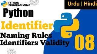 What Is Identifier Variables Naming Rules Python Pr Doovi