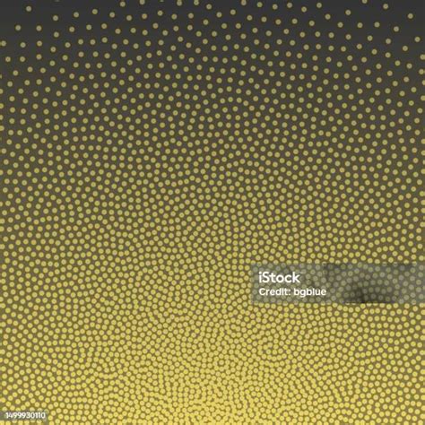 Desain Abstrak Dengan Titiktitik Dan Gradien Coklat Stippling Art Latar