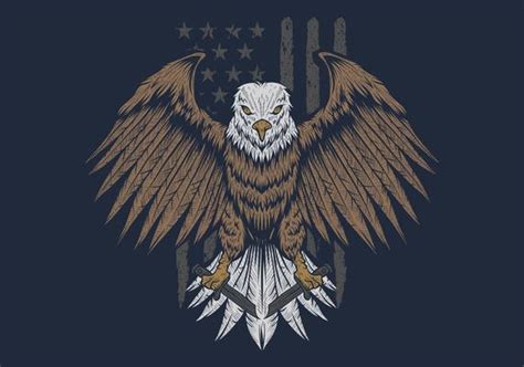 Patriotic Eagle Vector Art Icons And Graphics For Free Download
