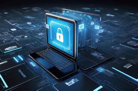 Premium Photo 3d Render Of Information Technology Background