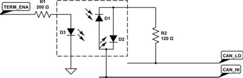Implementing CAN Bus Software Termination Electrical Engineering Stack Exchange