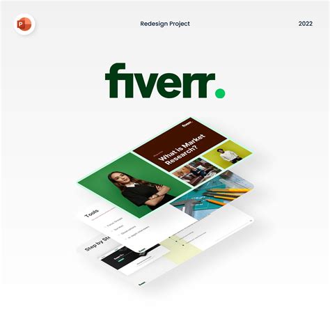 Fiverr Redesign Powerpoint Project Behance