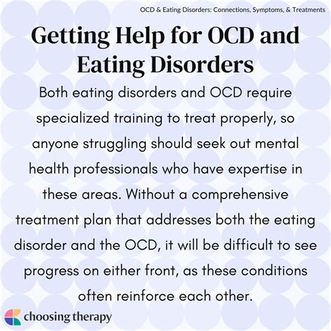 Are Eating Disorders And Ocd Related