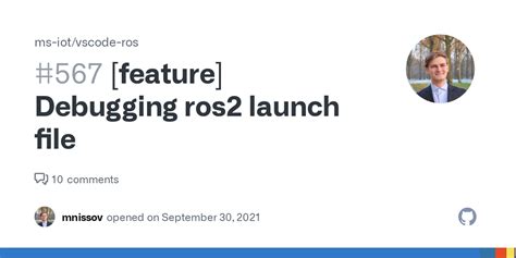 Feature Debugging Ros2 Launch File Issue 567 Ms Iot Vscode Ros GitHub