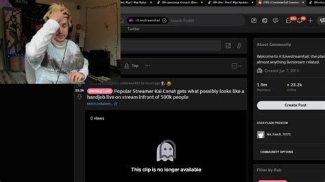 Xqc On Kai Cenat Getting A Handjob Live On Stream In Front Of 100k Viewers Youtube