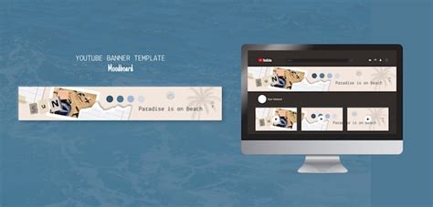 Conception De Modèle De Moodboard Psd Gratuite