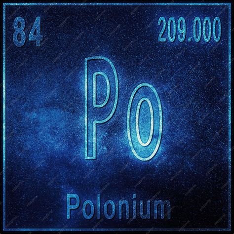 Polonium Element Color