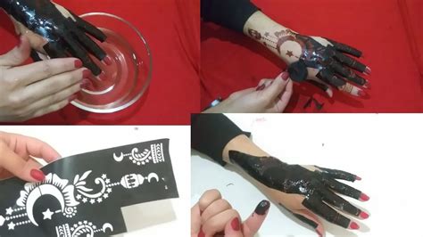 نقش حناء وأفكار سهله سهله وسريعه لتنسيق اللاصق 😍henna Inscription And
