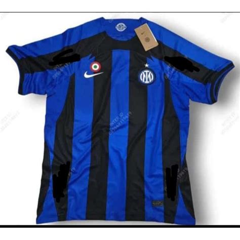 Jual Import TANPA SPONSOR Jersey Bola INTER MILAN Home TANPA SPONSOR Copa Bulat