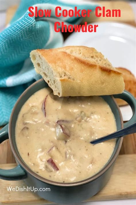Slow Cooker Clam Chowder Recipe