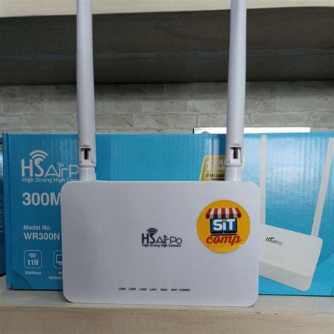 Jual Wireless N Router Hs Airpo Wr300n Shopee Indonesia