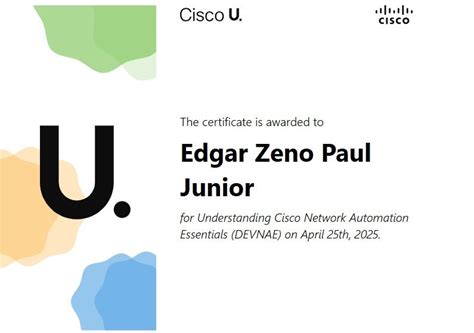 Networkautomation Netdevops Learningjourney Edgar Paul