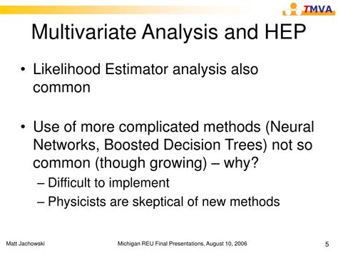 Ppt Multivariate Analysis Tmva And Artificial Neural Networks