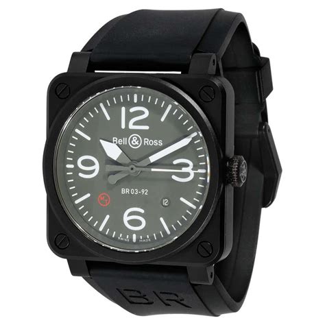 Bell And Ross Br S 92 Black Steel Wristwatch For Sale At 1stdibs
