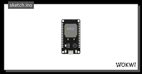 Blinking Led Wokwi Esp32 Stm32 Arduino Simulator