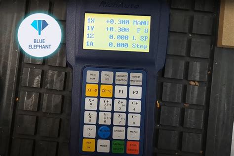 Display The Step Mode Function In Dsp B18 Control System Blue Elephant Cnc