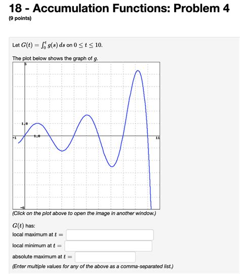 Solved 18 Accumulation Functions Problem 4 9 Points Let