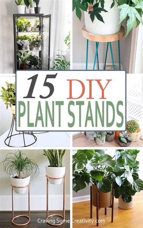 15 Easy DIY Plant Stands Craving Some Creativity