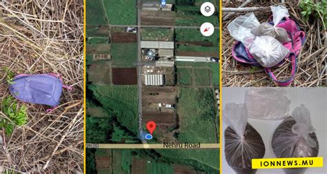 Route Bassin Un Trafiquant Prend La Fuite En Laissant Rs 7 Millions De « Simik Rouz