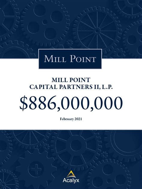Mill Point Capital Ii — Acalyx Advisors