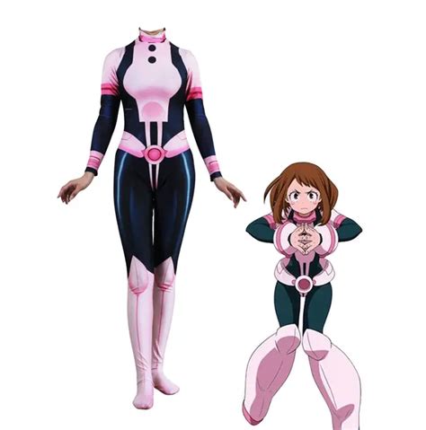 My Hero Academia Costumes Uraraka Ochako Cosplay Costume Women Ochaco