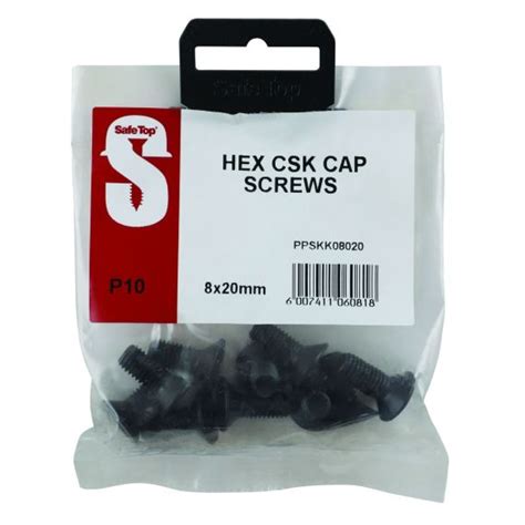 Safetop Hex Csk Cap Screws Agrimark