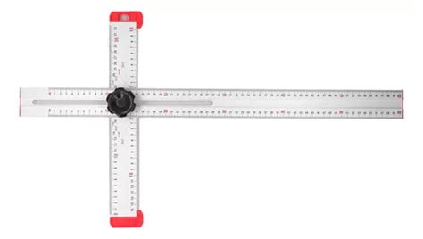 Régua De Escrita Angular Para Carpintaria T Square 2 Em 1 0