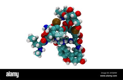Vancomycin Molecule Antibiotic Chemical Stock Videos And Footage Hd And 4k Video Clips Alamy