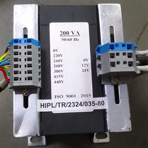 200va Control Transformer Current Ac At Best Price In Gandhinagar