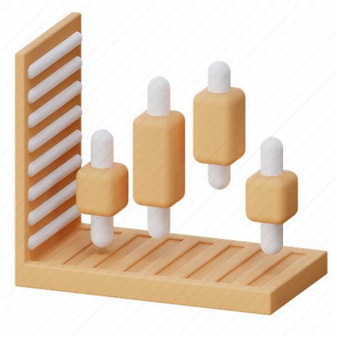 Graph Analytics Statistics Diagram 3d Illustration Download On Iconfinder