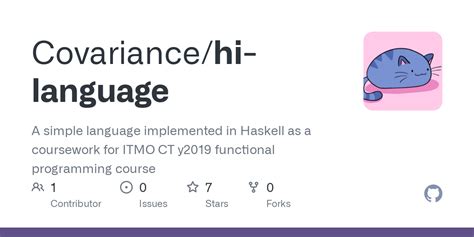 github covariance hi language a simple language implemented in