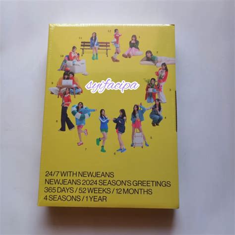 Jual READY SHARING NewJeans 2024 SEASONS GREETINGS Shopee Indonesia