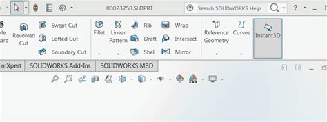 SOLIDWORKS CommandManager Lock