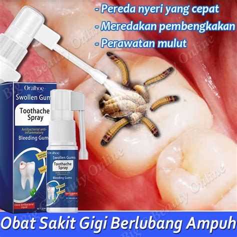 Jual Obat Sakit Gigi Semprot Obat Sakit Gigi Berlubang Oral Perawatan Gigi Semprotan Pereda