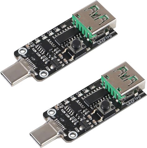 Amazon Com AITRIP PACK USB C PD QC DC V V V V V Adjustable Voltage Power Trigger